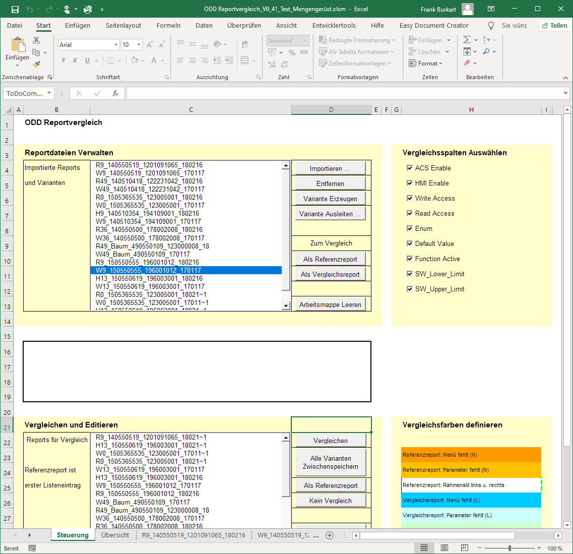 Microsoft Excel VBA – Ingenieurbüro für Softwaretechnik
